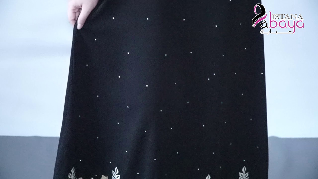 abaya cantik bordir putih kuning. model 720 order WA 082279222259 - YouTube