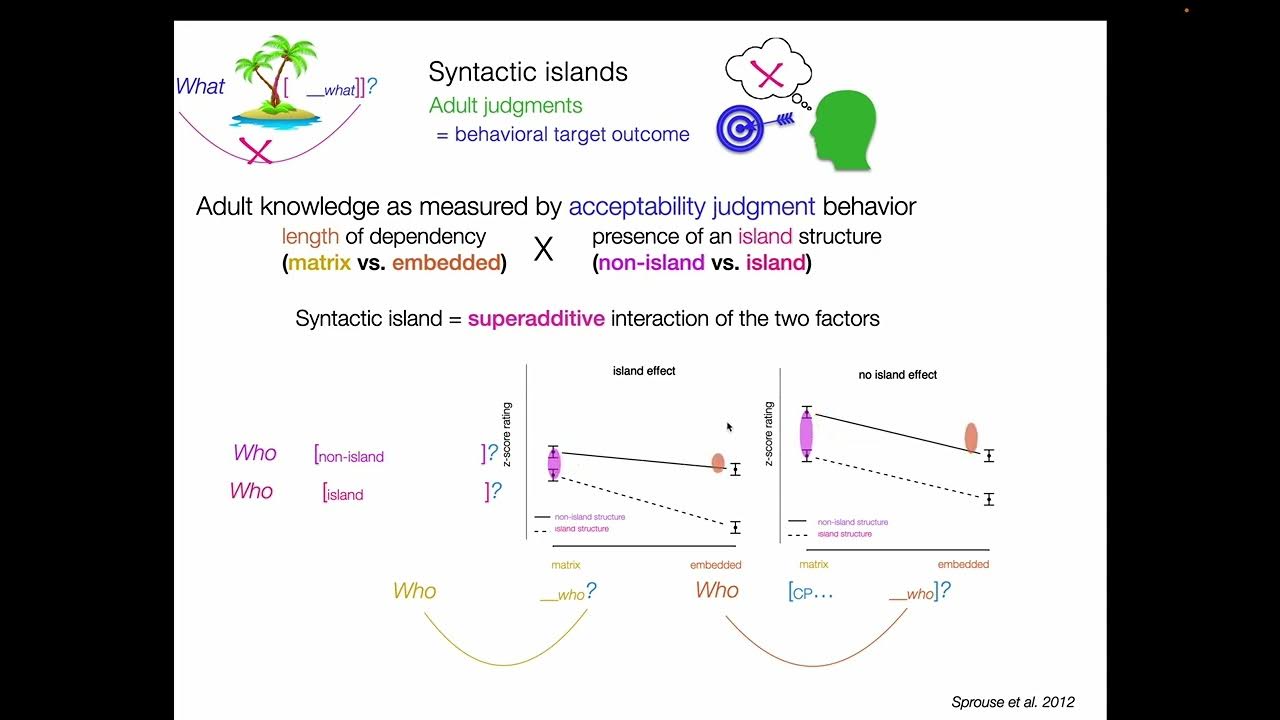 UPenn 2023: Part 1, About syntactic island acquisition - YouTube
