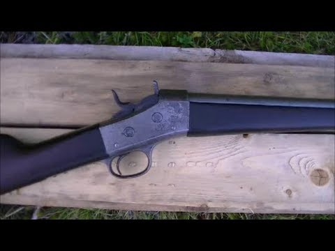 Remington Rolling Block Shotgun, 20 Gauge - YouTube