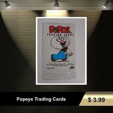 Popeye Trading Cards - YouTube