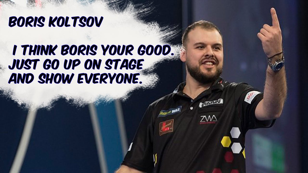 Boris Koltsov | I think BORIS YOUR GOOD. Just go up on stage and SHOW ...