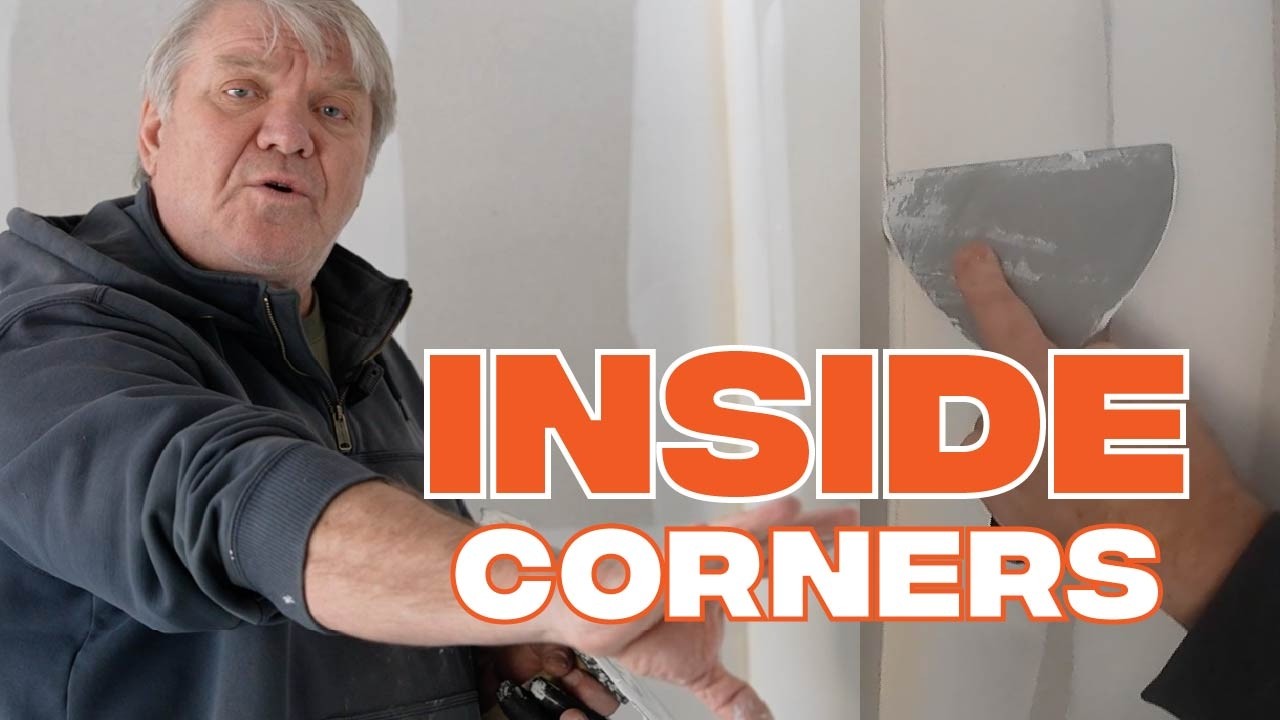 How To Finish Inside Corners Like a Pro - YouTube