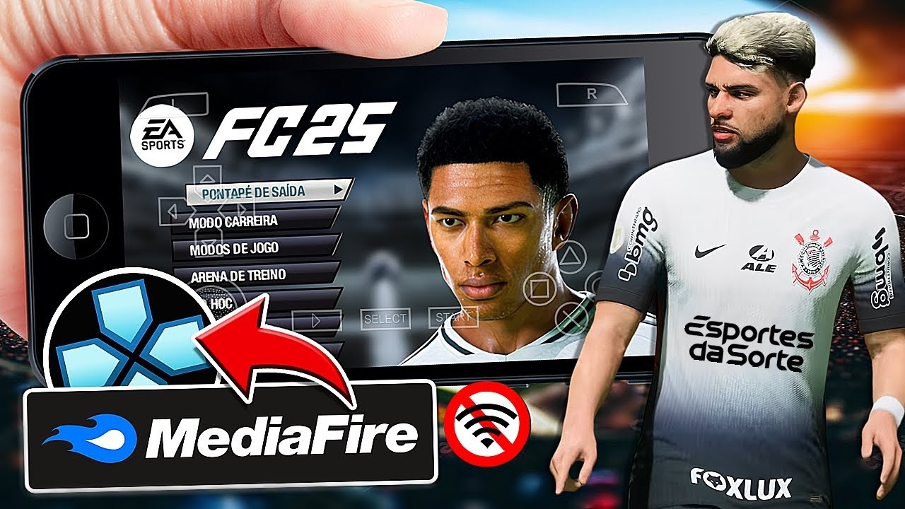 DFL™ 24 PPSSPP COM MODO CARREIRA JOGADOR/TREINADOR! FIFA 14 MOD 25 ...