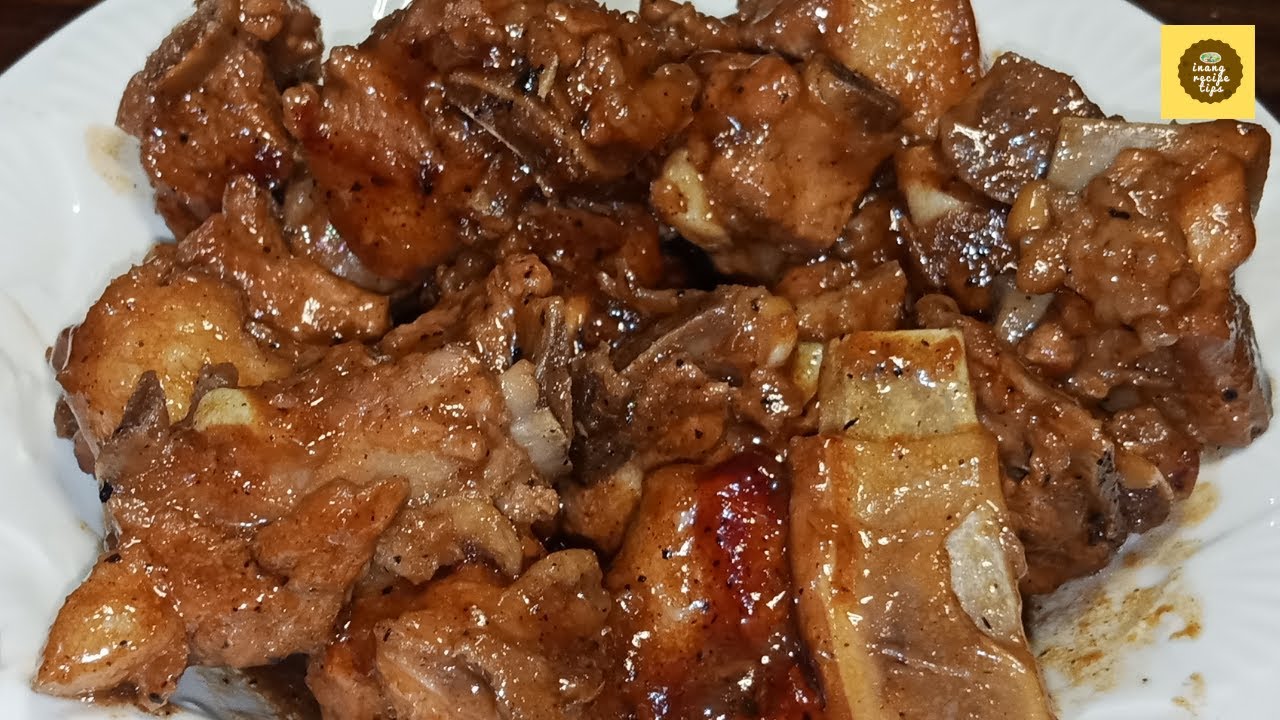 ADOBO SWEET RECIPE- PORK RIB ADOBO WITH SWEET CHILI SAUCE | Auntie Lita ...