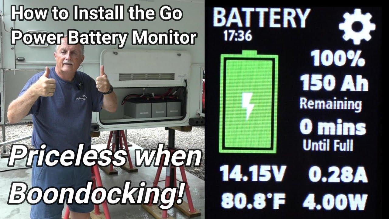 How to Install the Go Power Battery Monitor - Priceless when ...