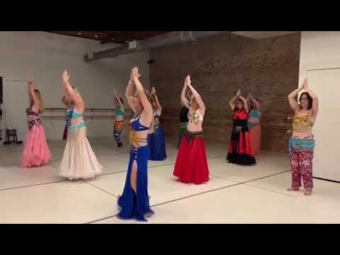 Belly Dance Choreography to Gde Ty by Nyusha - Part 2