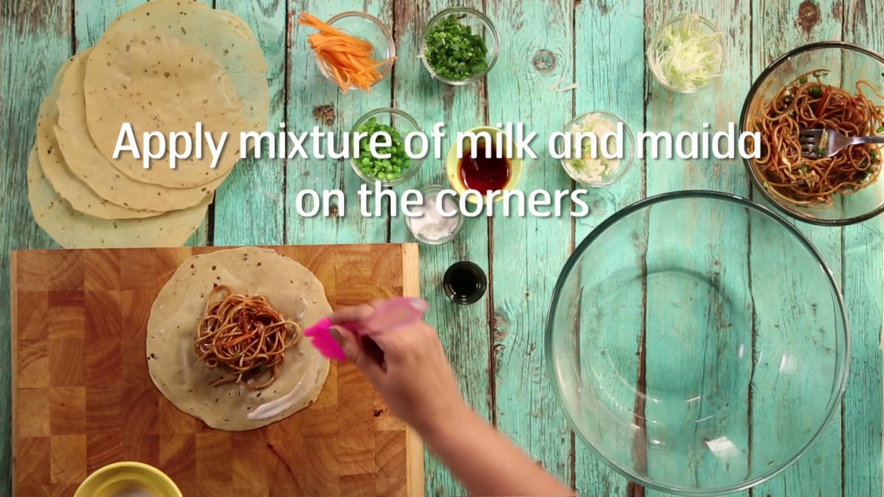 NOODLES PAPAD TRIANGLE - YouTube