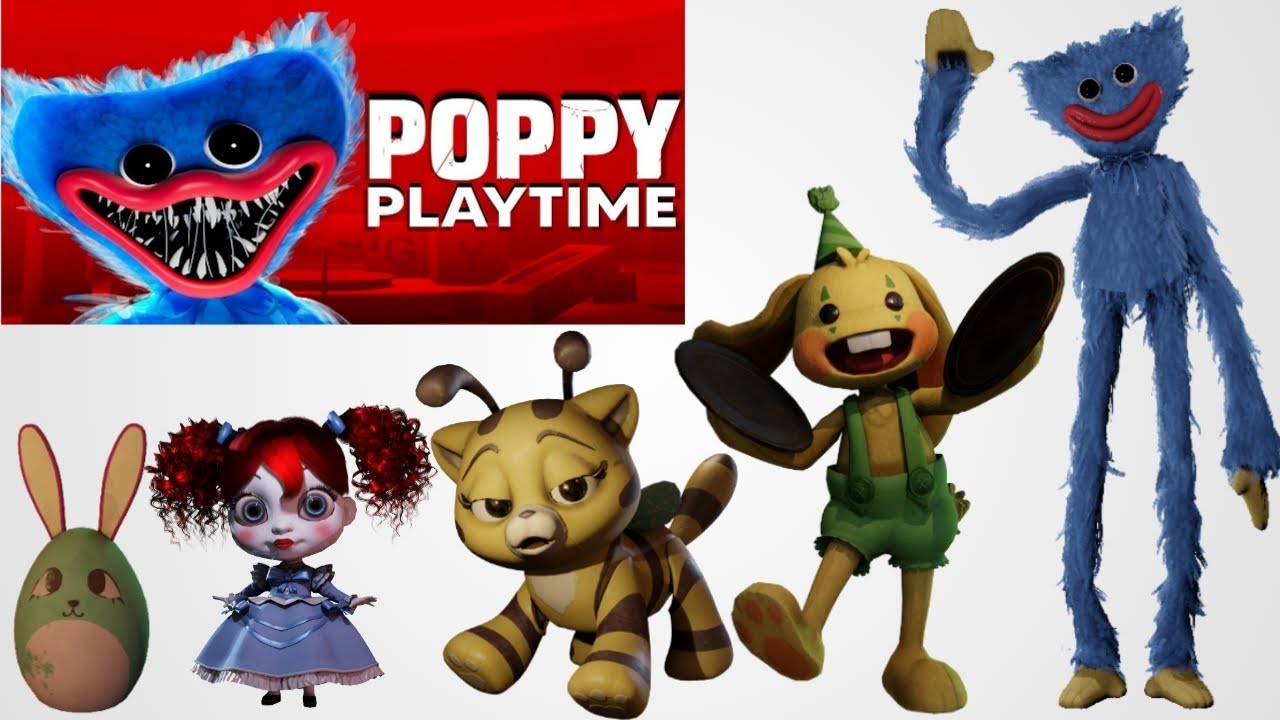 Poppy Playtime Size Comparison | Biggest Characters of Poppy Playtime ...