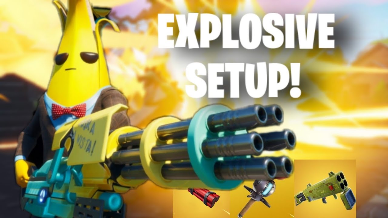 **NEW** Fortnite Only Explosive Guns Mode! - YouTube