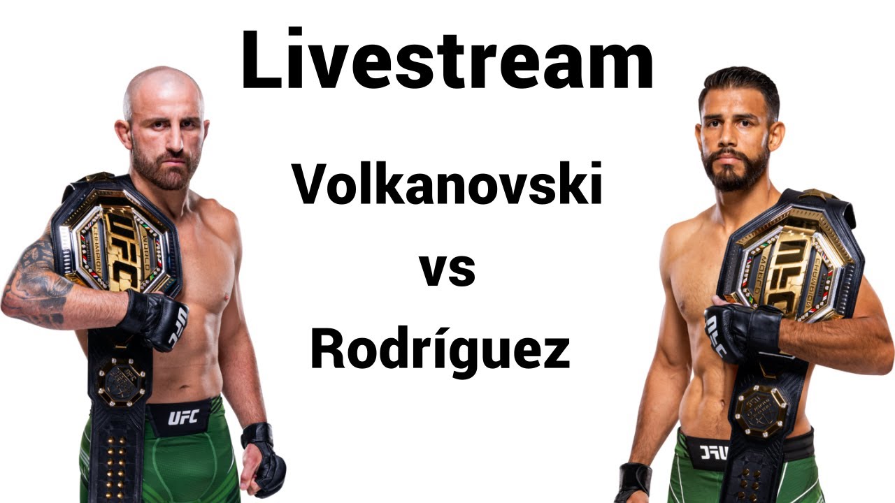 UFC 290 Live Stream. Alexander Volkanovski vs Yair Rodriguez - YouTube
