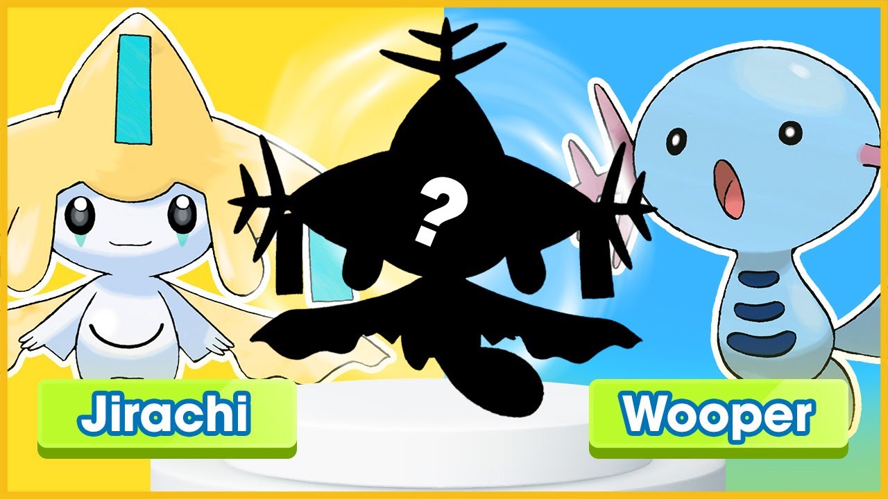 Pokemon Fusion | Jirachi + Wooper | pokemon infinite fusion challenge ...