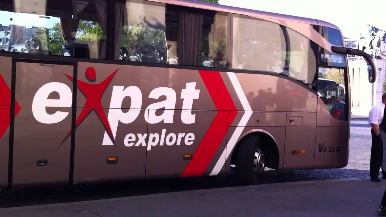 The Expat Explore Travel Bus - YouTube