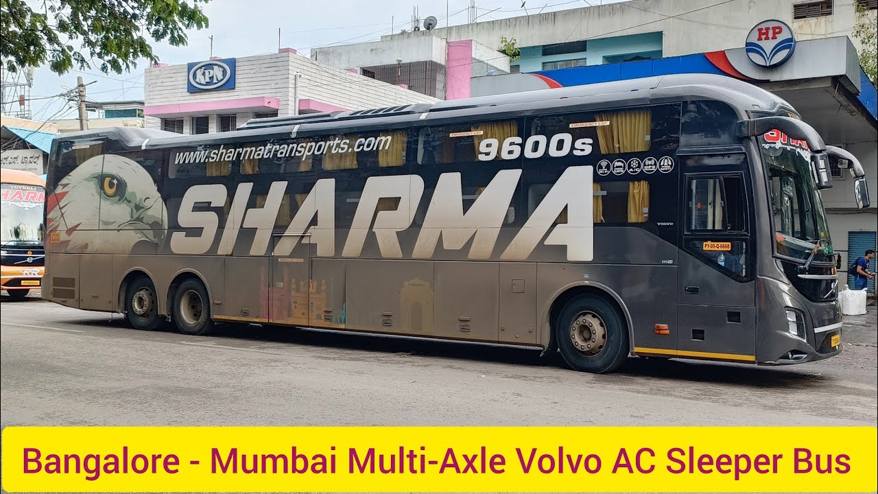 Sharma Travels: Multi-Axle Volvo AC Sleeper Bus #bus #buslovers #volvo ...