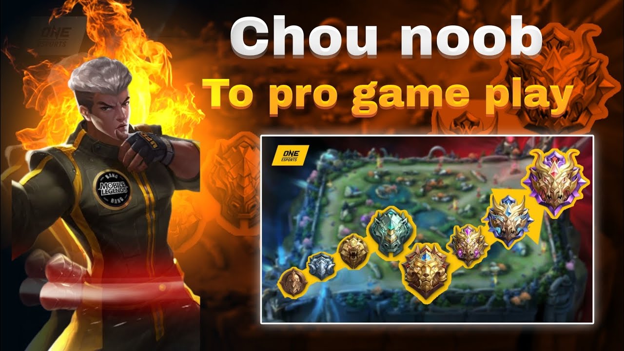 Chou noob to pro game play / chou tutorial practice - YouTube