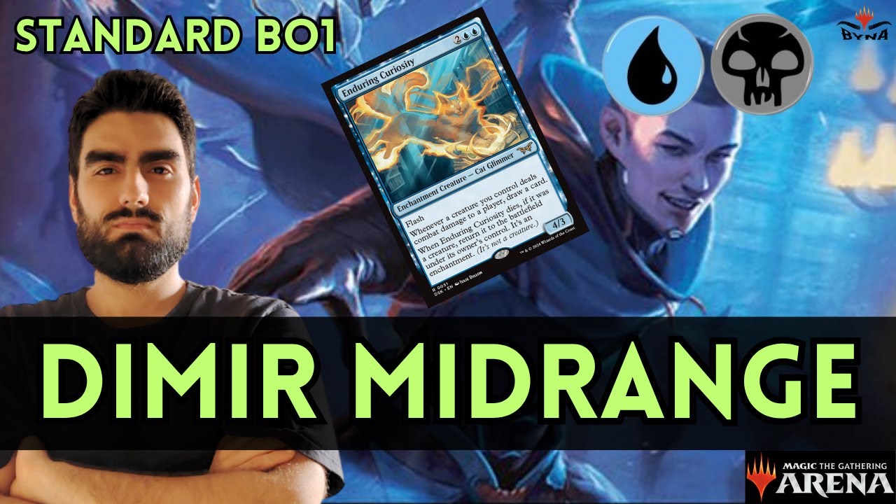 DIMIR MIDRANGE Standard Bo1 #magicthegathering #mtg #mtgarena - YouTube