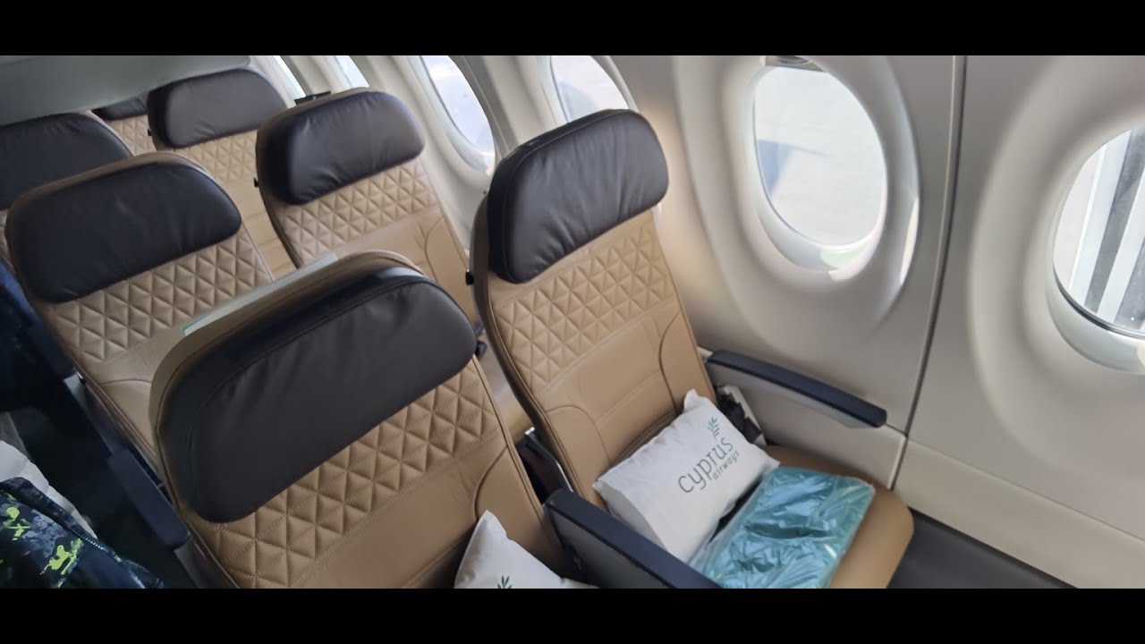 Cyprus Airways Business Class - YouTube