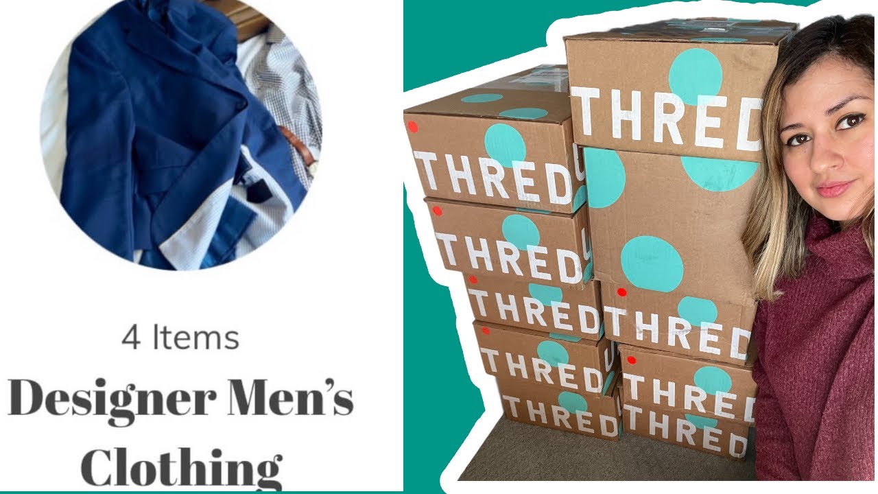 New Thredup Mens Designer Box. Was it Worth it? First Video - YouTube