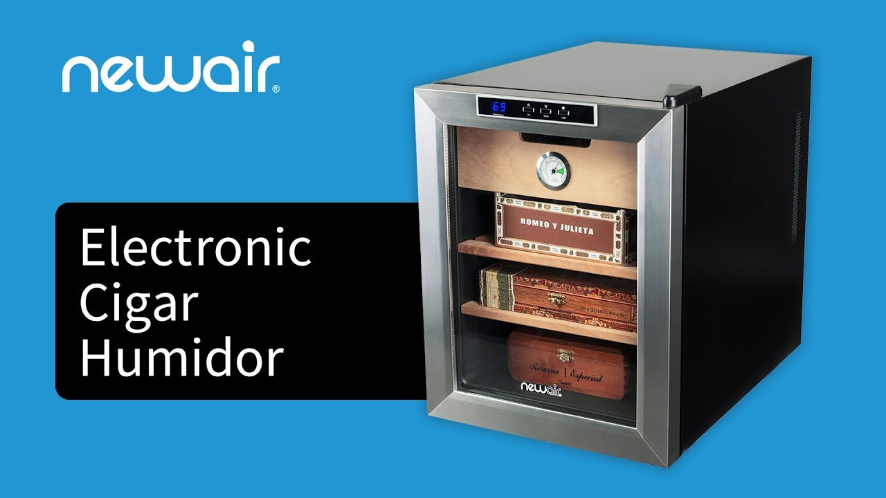 Electronic Cigar Humidor | NewAir CC-100 - YouTube