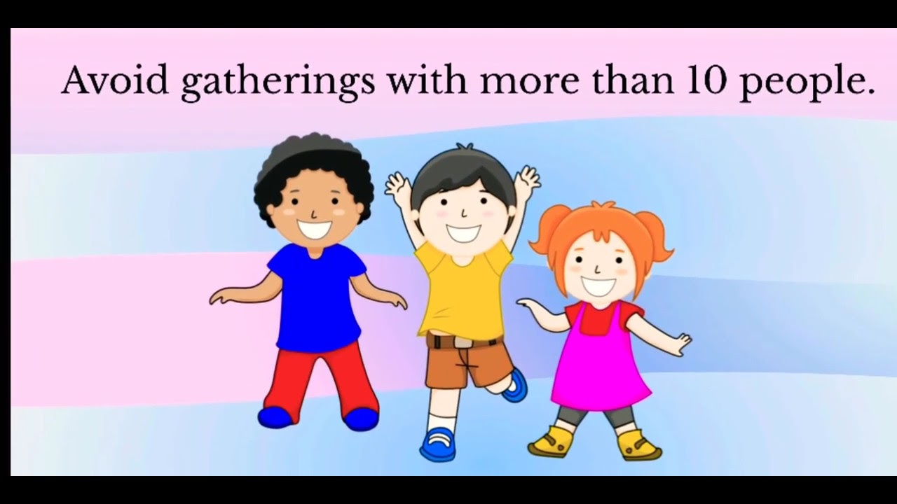 Social Distancing Explained for Kids - YouTube