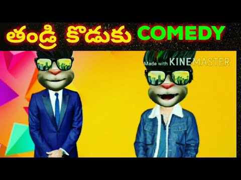 A JOKE of Talking Tom Comedy Father and Son - YouTube