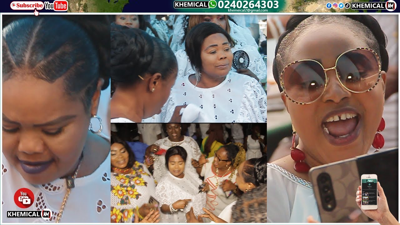 Nana Yaa Asantewaa Ejisu Hemaa and Her sister steel the show... - YouTube