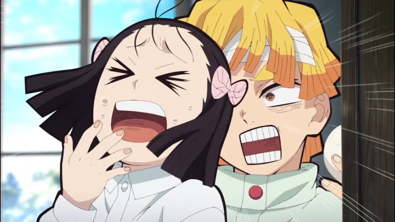 Poor Zenitsu - Demon Slayer Funny Moments - YouTube