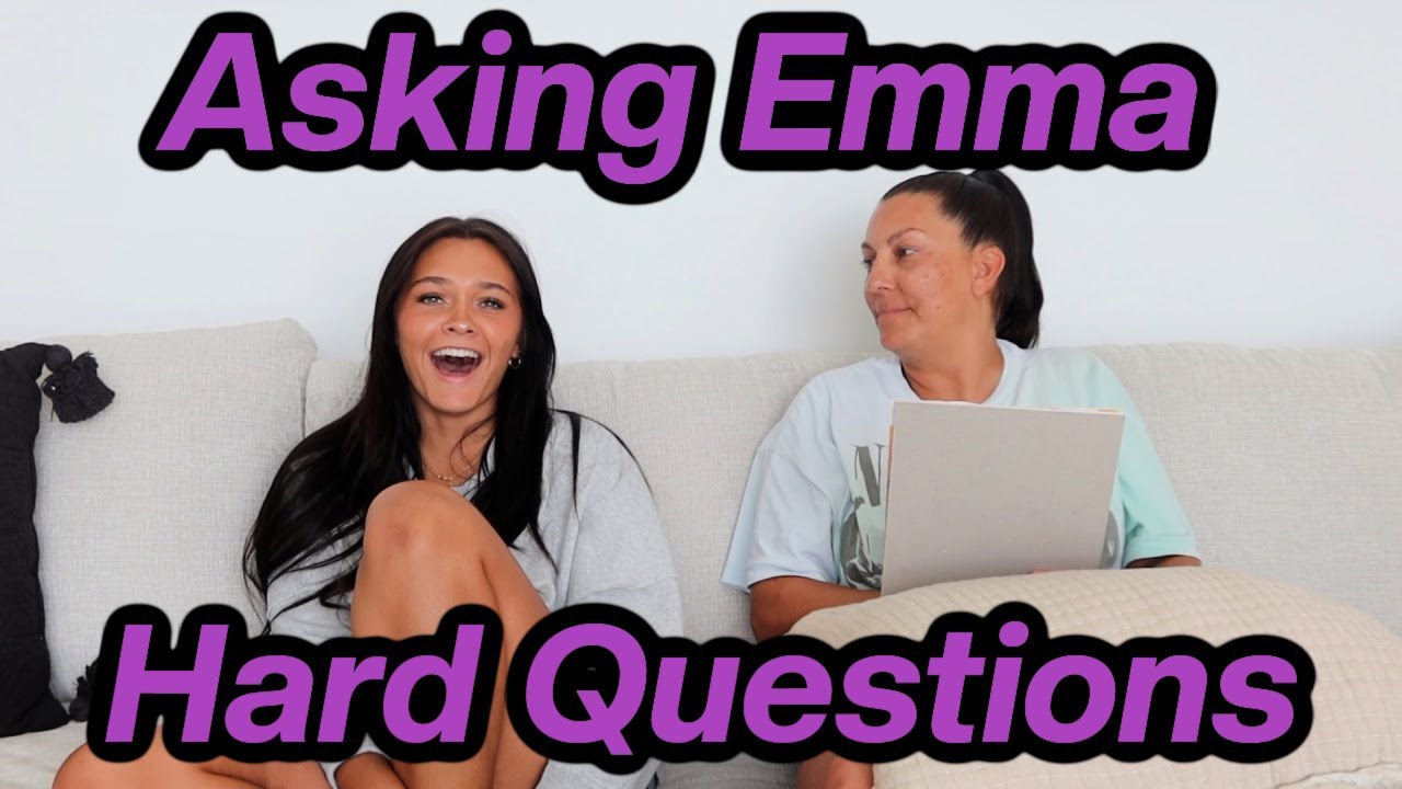ASKING EMMA EXTREMELY HARD QUESTIONS! EMMA AND ELLIE - YouTube