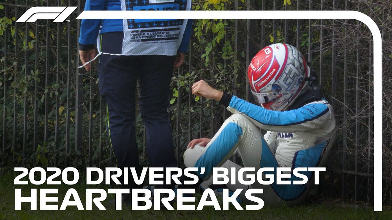 2020 F1 Drivers: Their Biggest Heartbreaks - YouTube
