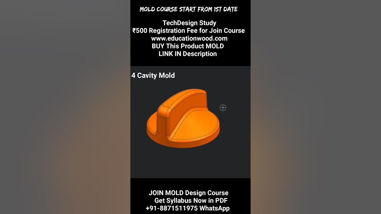 Knob Component/Drawing need Approval for Mold Design - YouTube