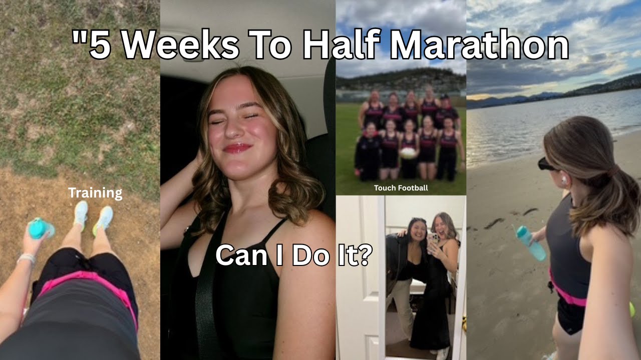 "Half Marathon Countdown: Training Hard + Touch Football Grand Final!" - YouTube