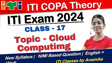 ITI COPA Theory Classes 2024 | ITI COPA nimi based question answer ...