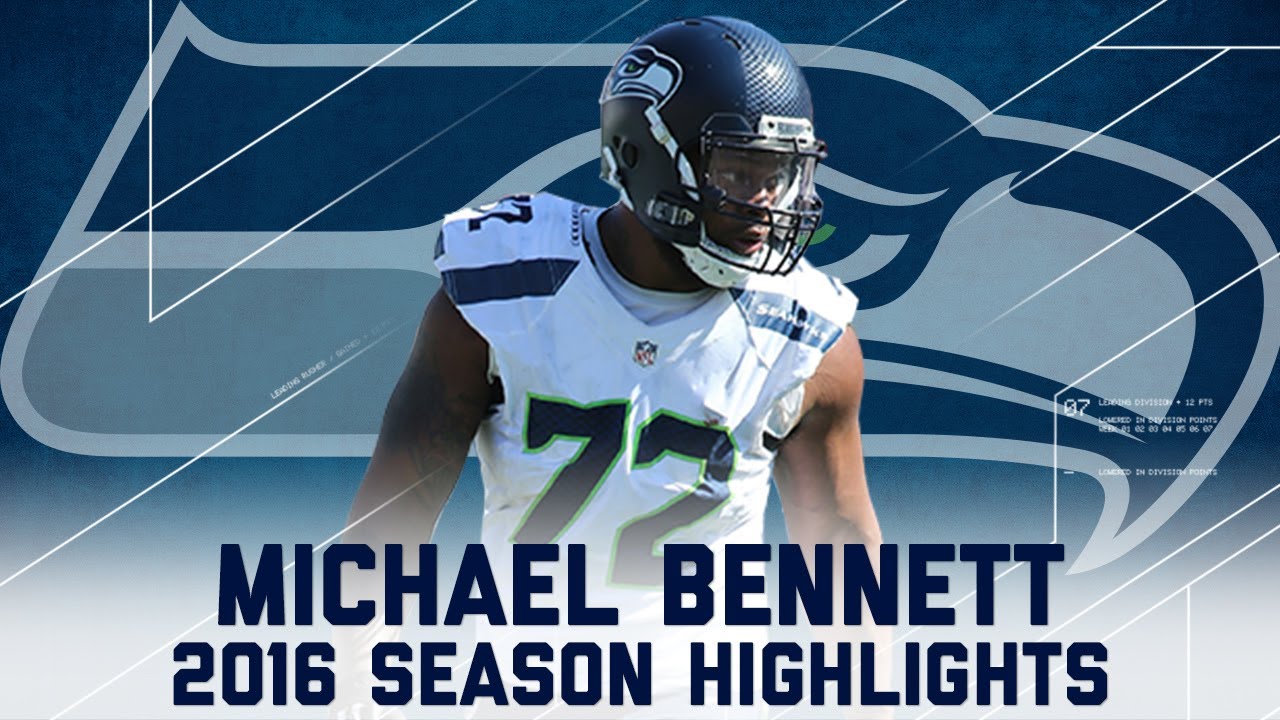Michael Bennett's Best Highlights from the 2016 Season | NFL - YouTube