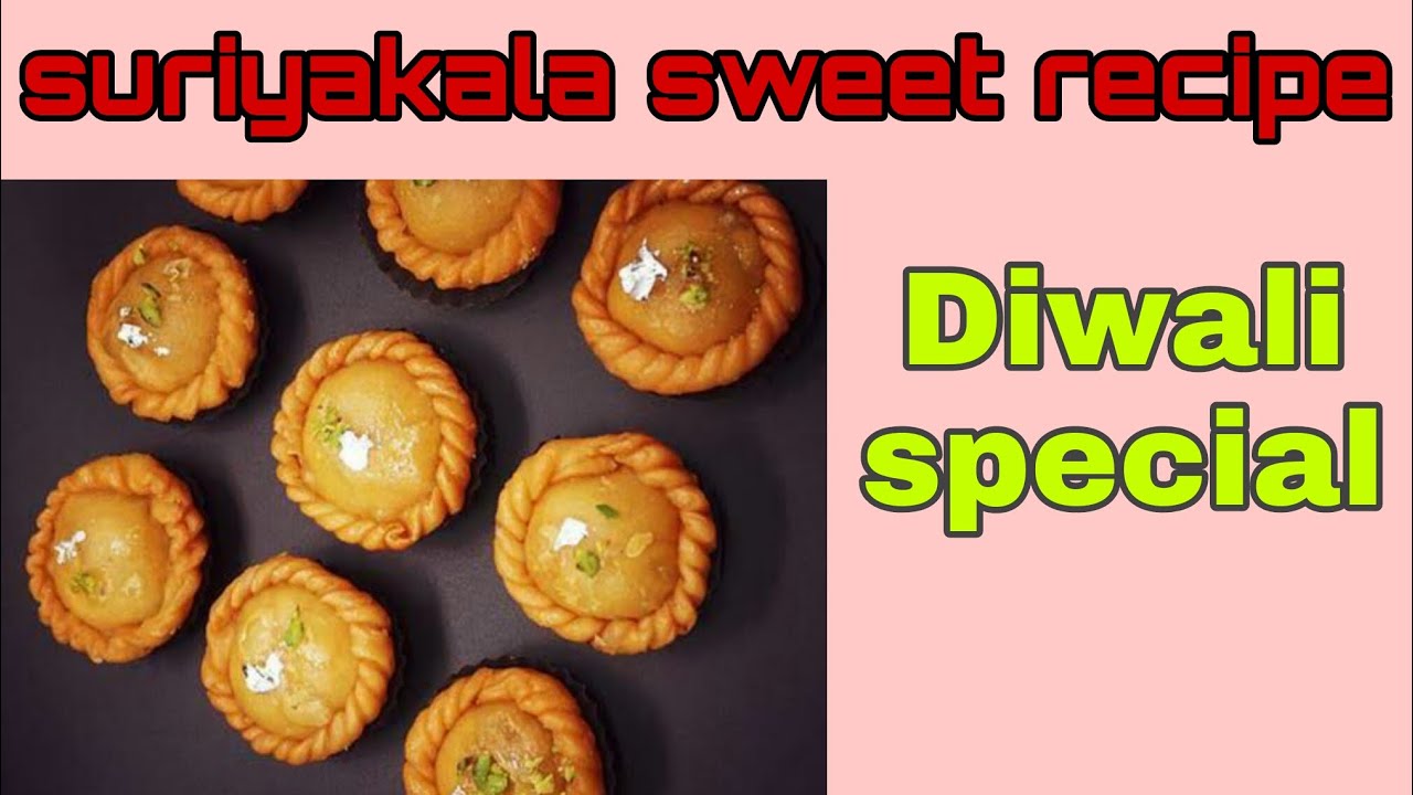 suryakala sweet recipe in tamil / deepavali special /chandrakala ...