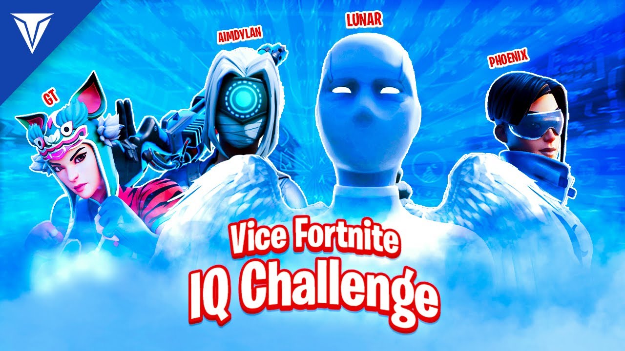 Who's The Smartest Vice Fortnite Player (IQ Challenge) - YouTube