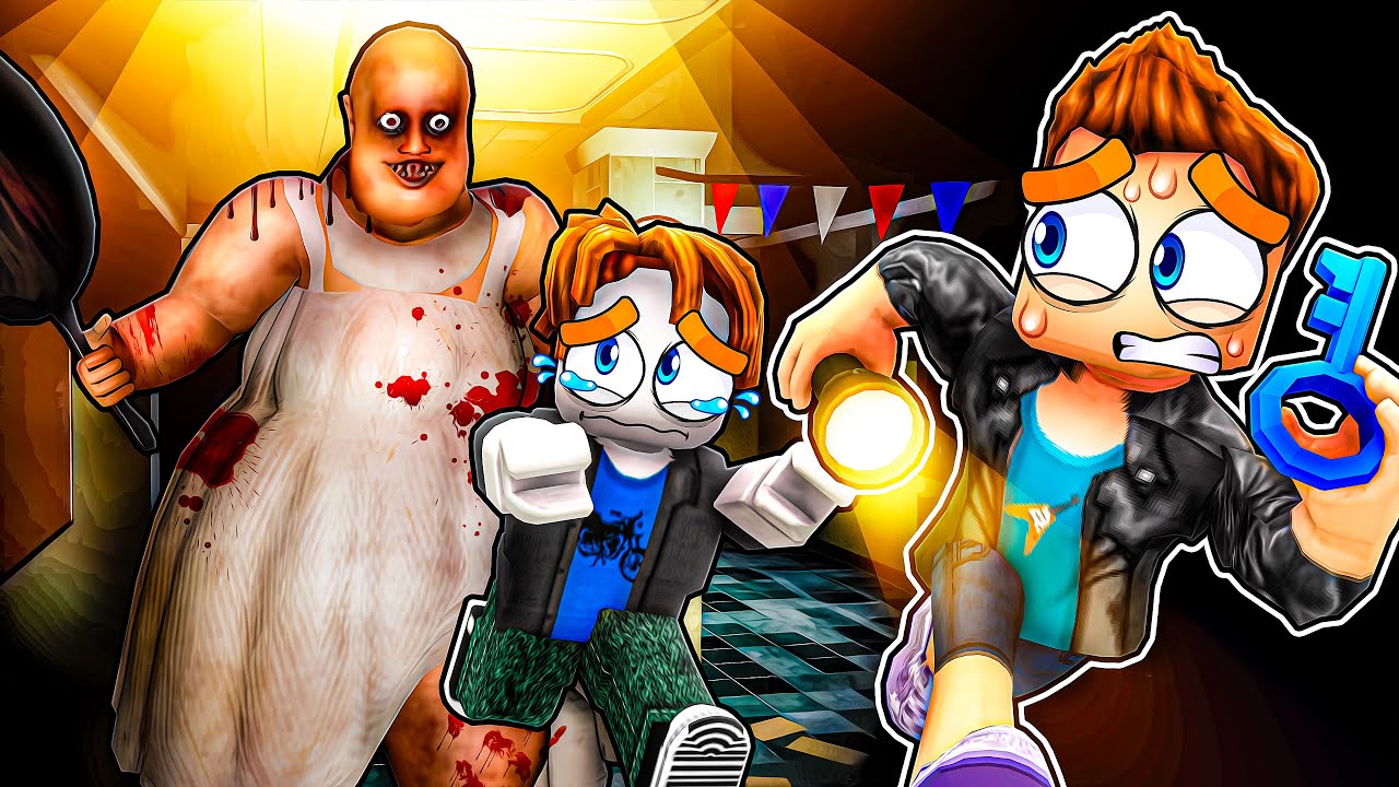 ROBLOX LUNCH LADY 😨 - YouTube
