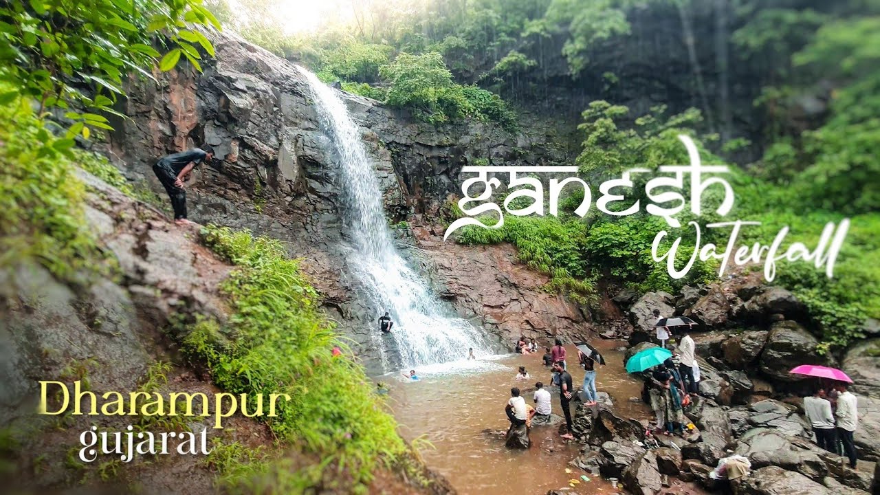 Ganesh Waterfall 2024 || Dharampur #dks - YouTube