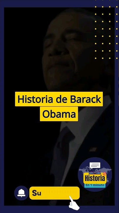 Historia de BARACK OBAMA en 1 minuto. #eeuu #barackobama #obama #barack ...