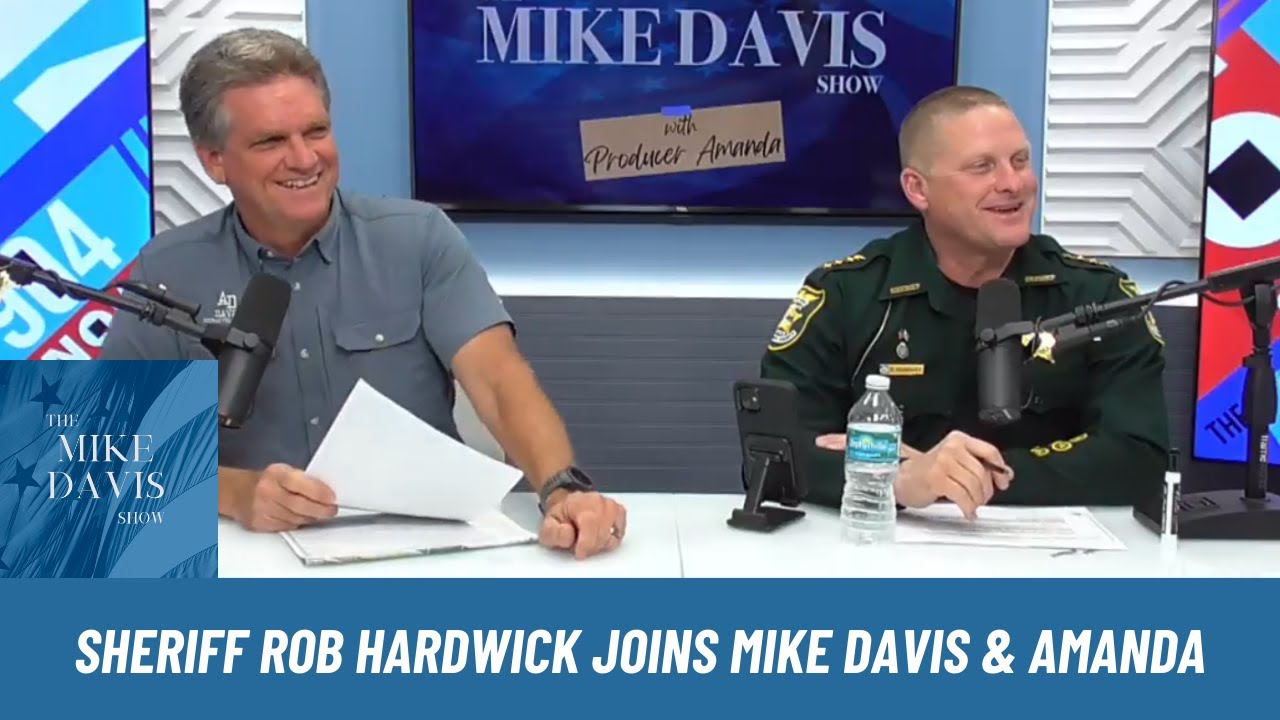 Sheriff Rob Hardwick is winging it with Mike Davis & Producer Amanda ...