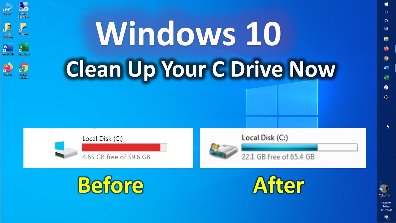 How to Clear All Cache in Windows 10 - YouTube