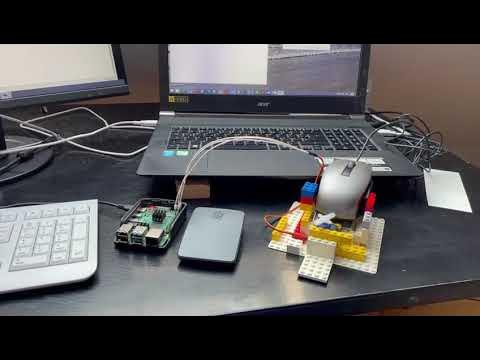 Raspberry Pi mouse mover - YouTube