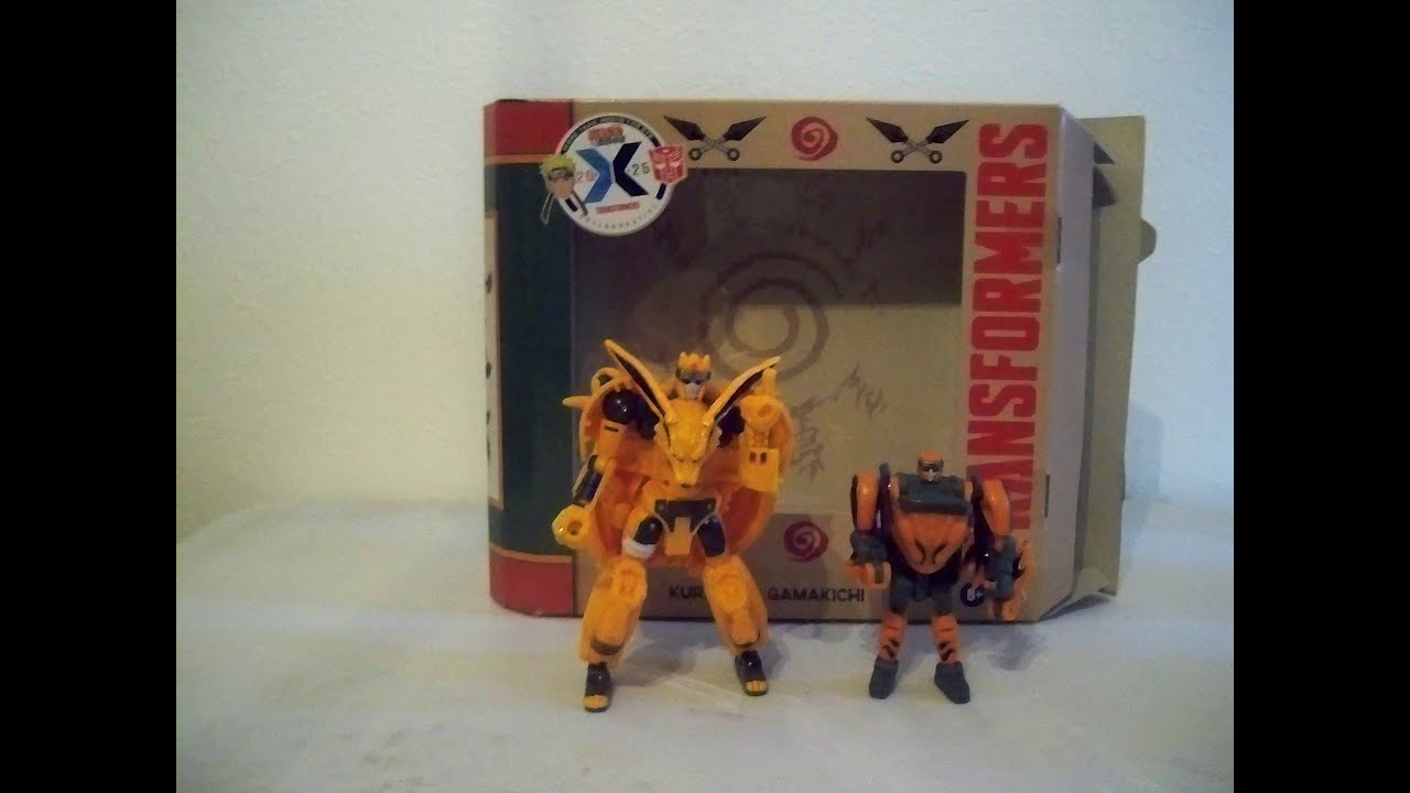 transformers naruto crossover review - YouTube