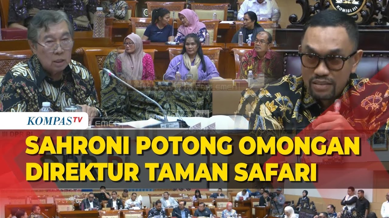 Momen Sahroni Potong Omongan Jansen Manansang, Minta Duduk Bersama Pihak Pelapor - YouTube
