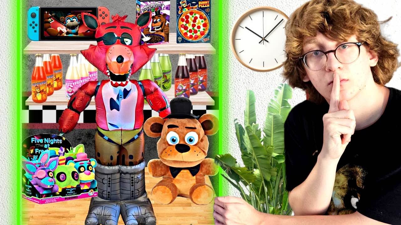 I Built a Fnaf SECRET Room in my House! - YouTube