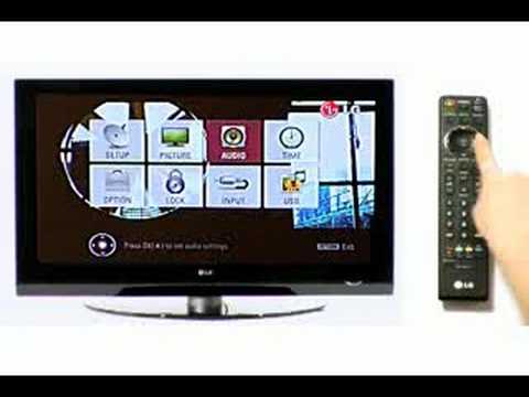 LG PDP TV (PG60)-Clear Voice - YouTube