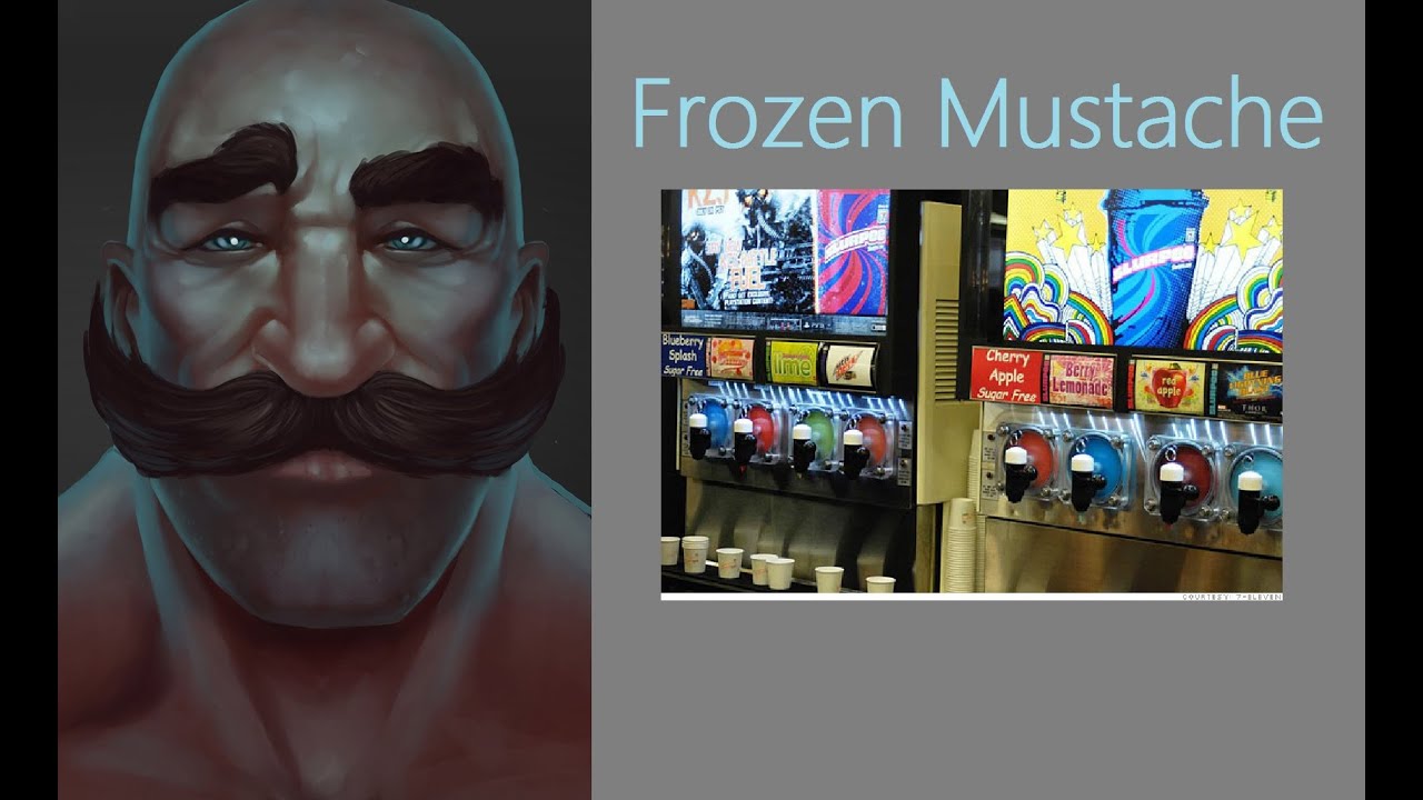 Frozen Mustache - YouTube