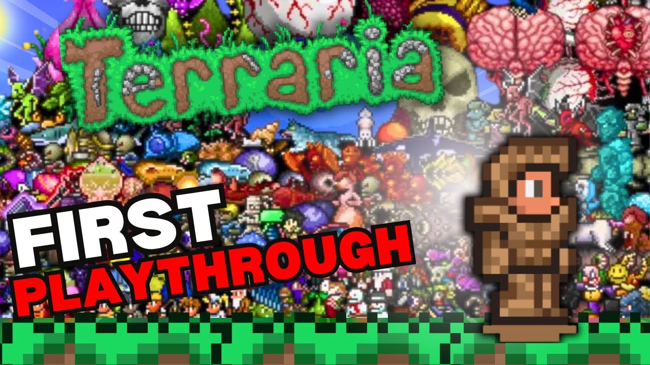 LIVE - Help me beat Terraria (New Player) - YouTube
