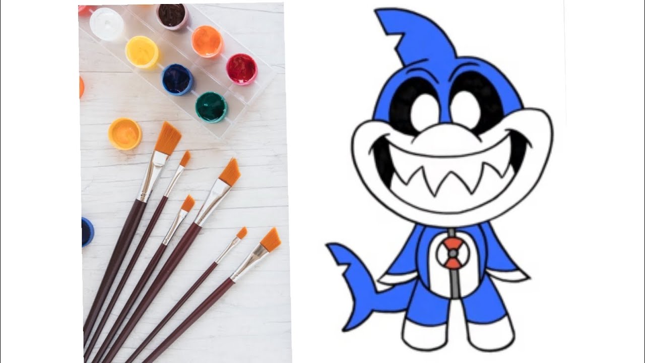 How To Draw Jolly Jaws | Smiling Critters - YouTube