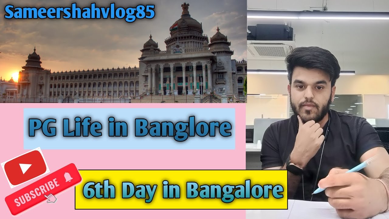PG Life in Banglore ll 6th day in Bangalore ll Pg Food ll Benguluru ...