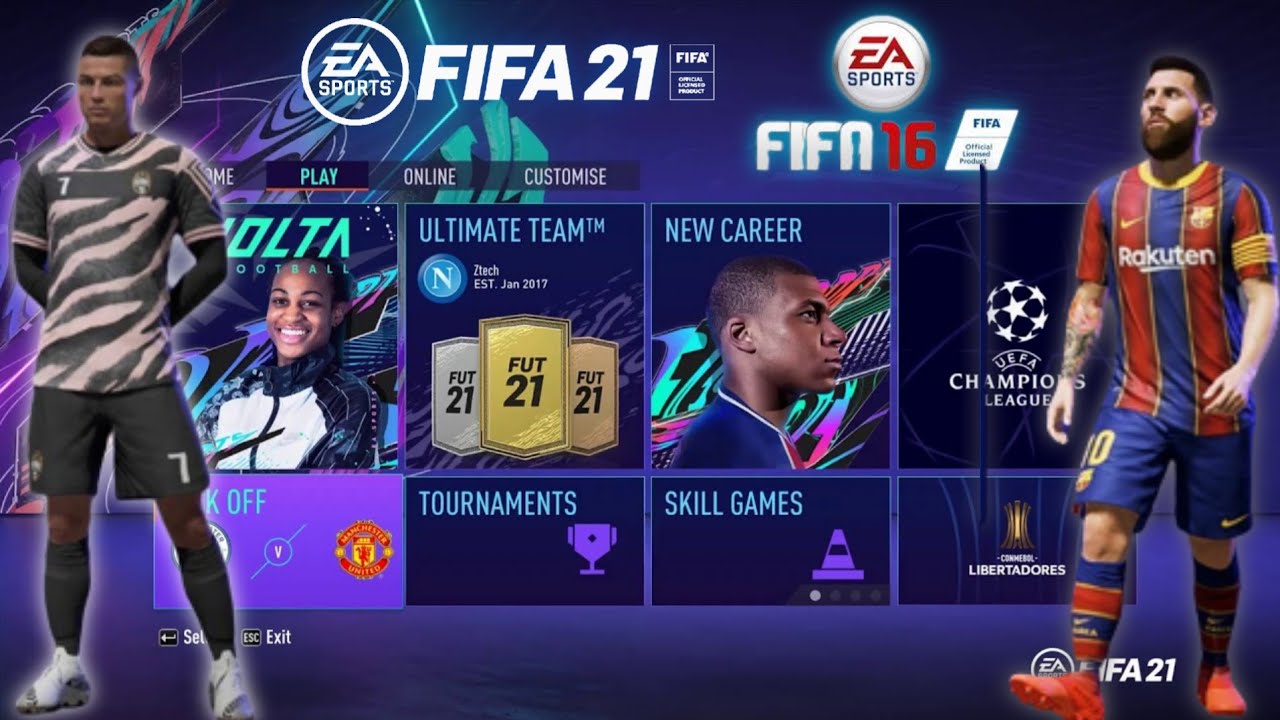 FIFA 16 FOR ANDROID PATCH FIFA 21 OFFLINE BEST GRAPHICS & MINI KITS 21 ...