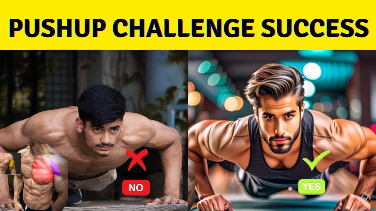 My Transformation After Doing 100 Pushups Every Day for 1 Month || 100 ...